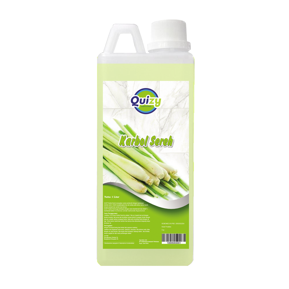 Quizy Karbol Sereh Pembersih Lantai - Lemongrass Carbol 1L - Quizy ...